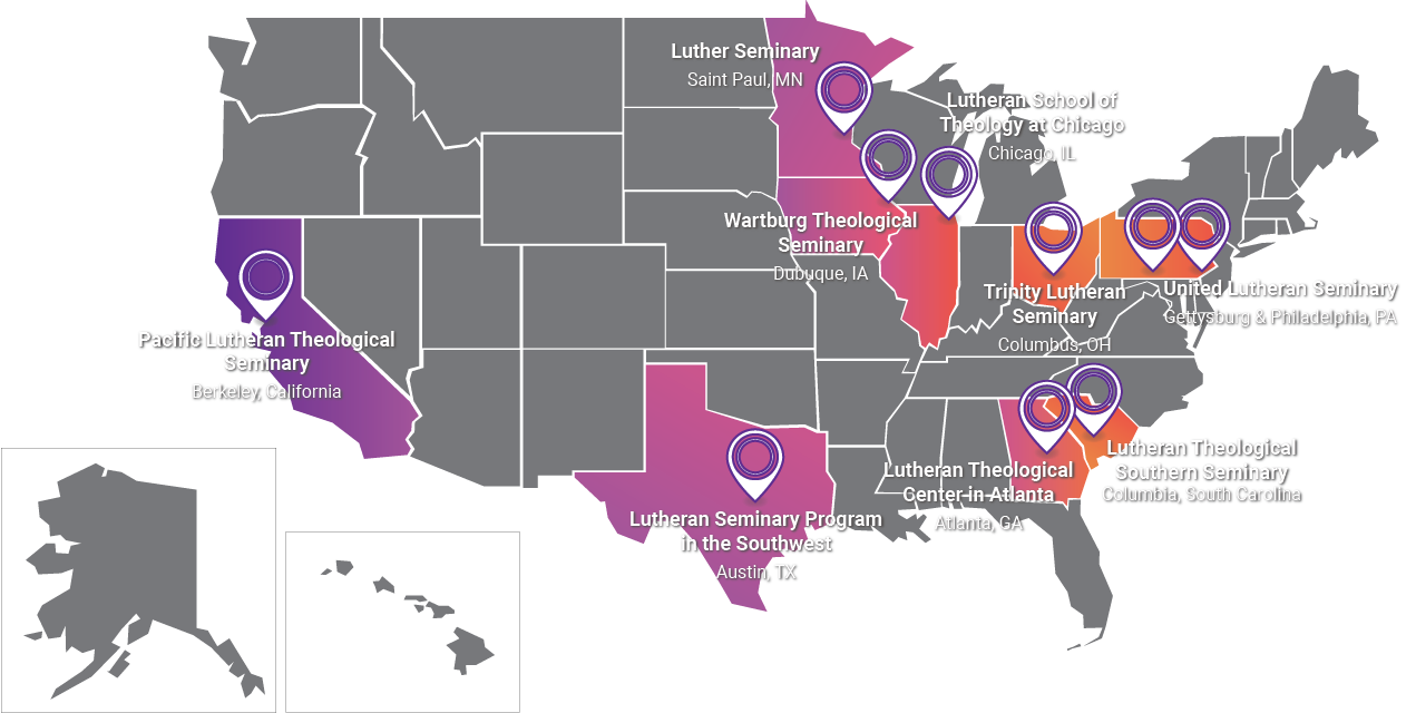 Seminary Locations - ELCA